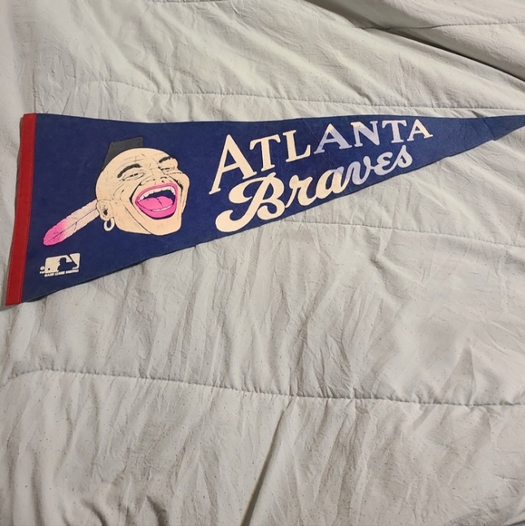 Other | Vintage Authentic 196s Atlanta Braves 30 Pennant Box 94a | Poshmark